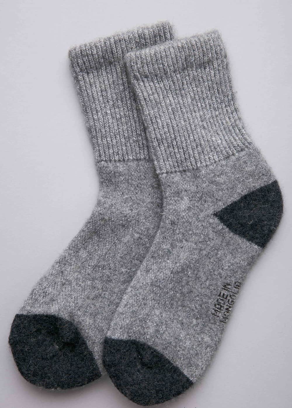 Grey Yak Wool Socks – The Shepherds Shed
